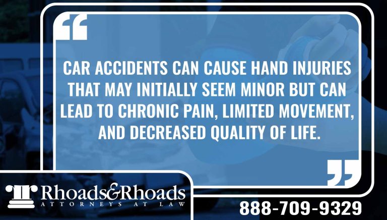 Broken Hand Car Accident Settlement